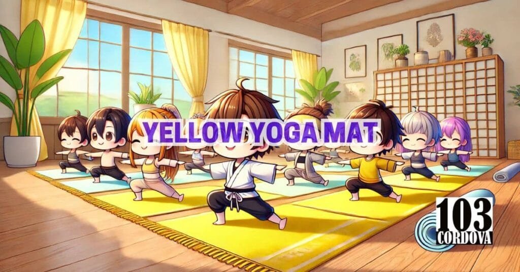 The Psychological Benefits of Using a Yellow Yoga Mat